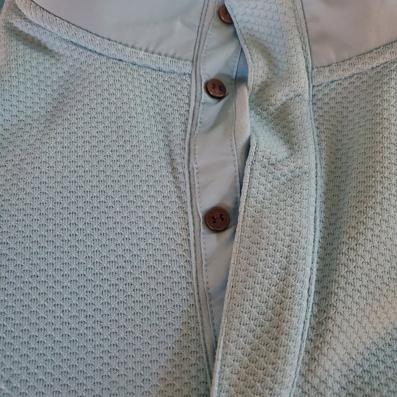 Under Armour | Shirts | Under Armour Baby Blue Golf Pullover | Poshmark